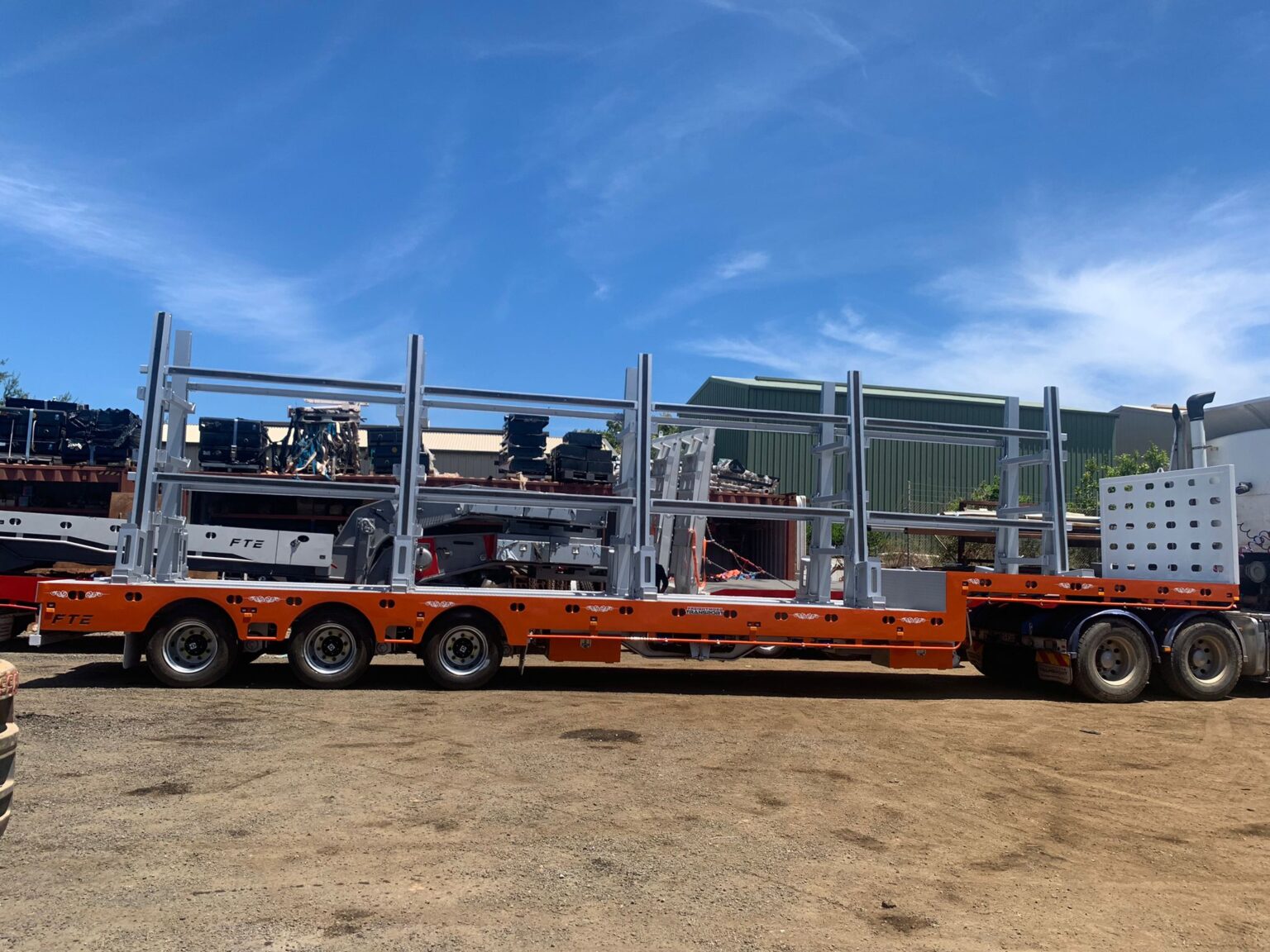Precast Concrete Panel Trailer - Freightmore Transport