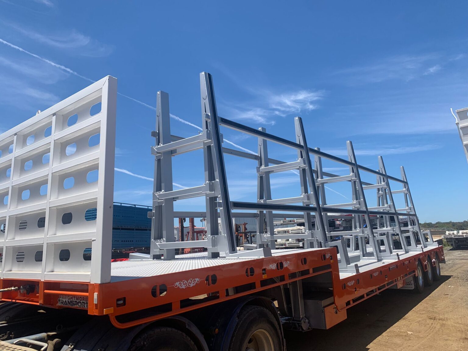 Precast Concrete Panel Trailer - Freightmore Transport